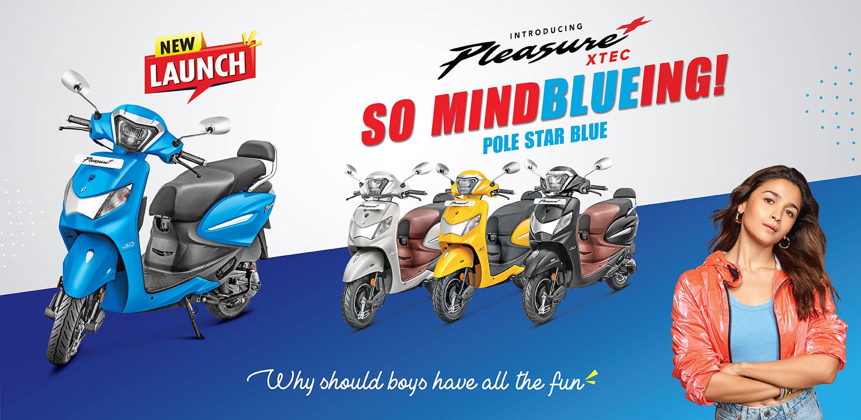 Hero Pleasure Xtec pole star