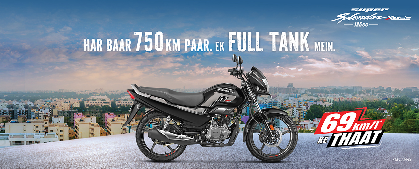 Buy Hero Super Splendor Xtec | Variants, Mileage, Price & More