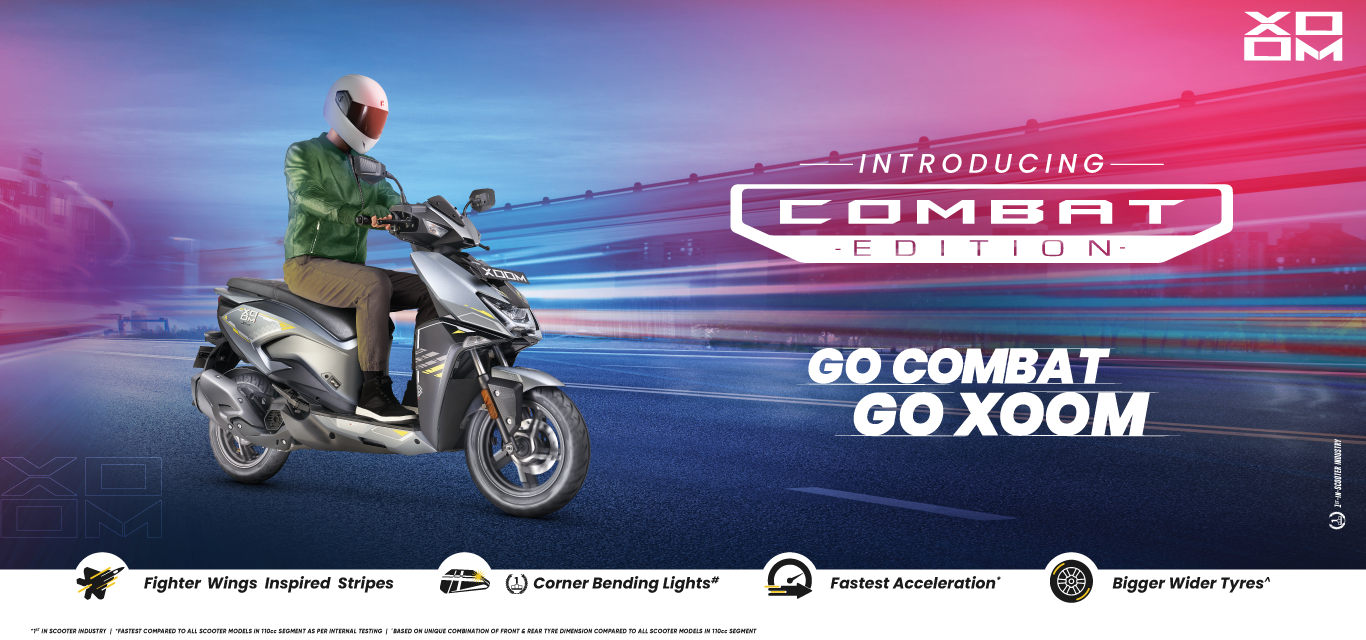 Hero Xoom: Go Big, Go Xoom | Style, Price, Mileage & Specs